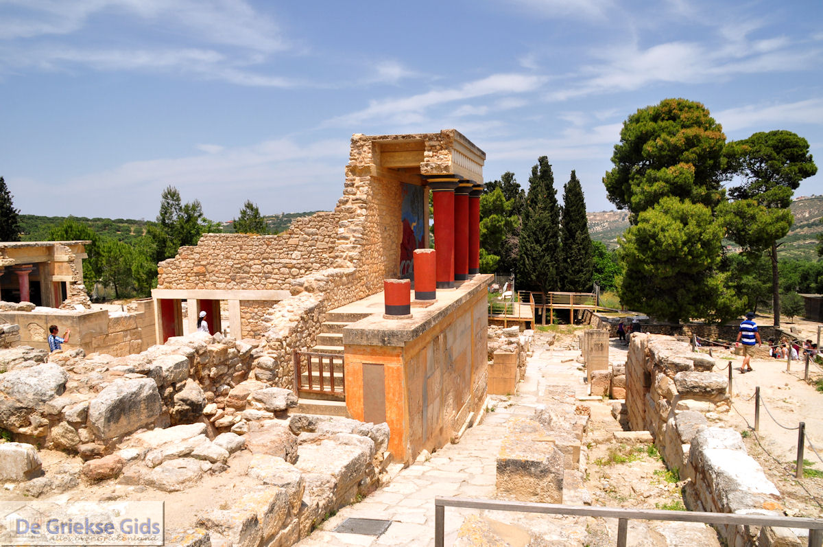 Knossos Heraklion Kreta | Informatie en tips Knossos